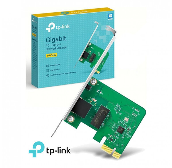 Купить в Ашхабаде Сетевая карта PCIe to Lan TP-Link TG-3468 Gigabit